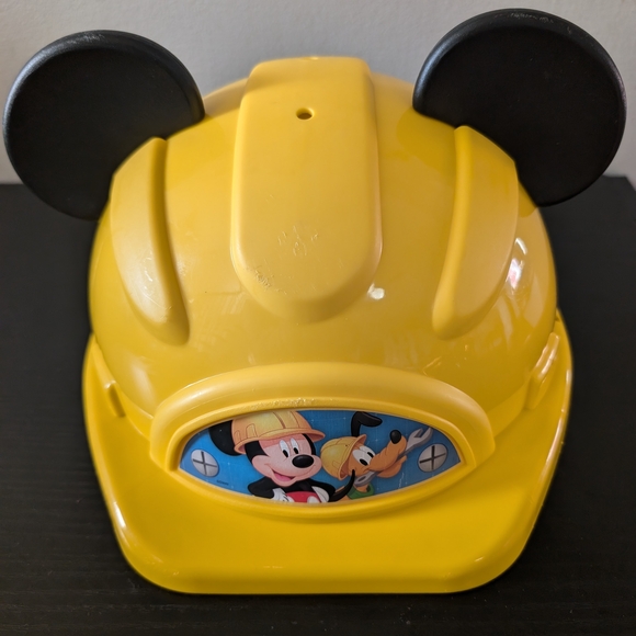 Disney | Toys | Disney Mickey Mouse Ears Yellow Construction Hard Hat ...